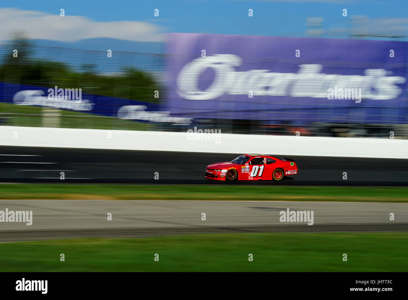 Loudon, New Hampshire, USA. 15th July, 2017. Harrison Rhodes, Xfinity ...