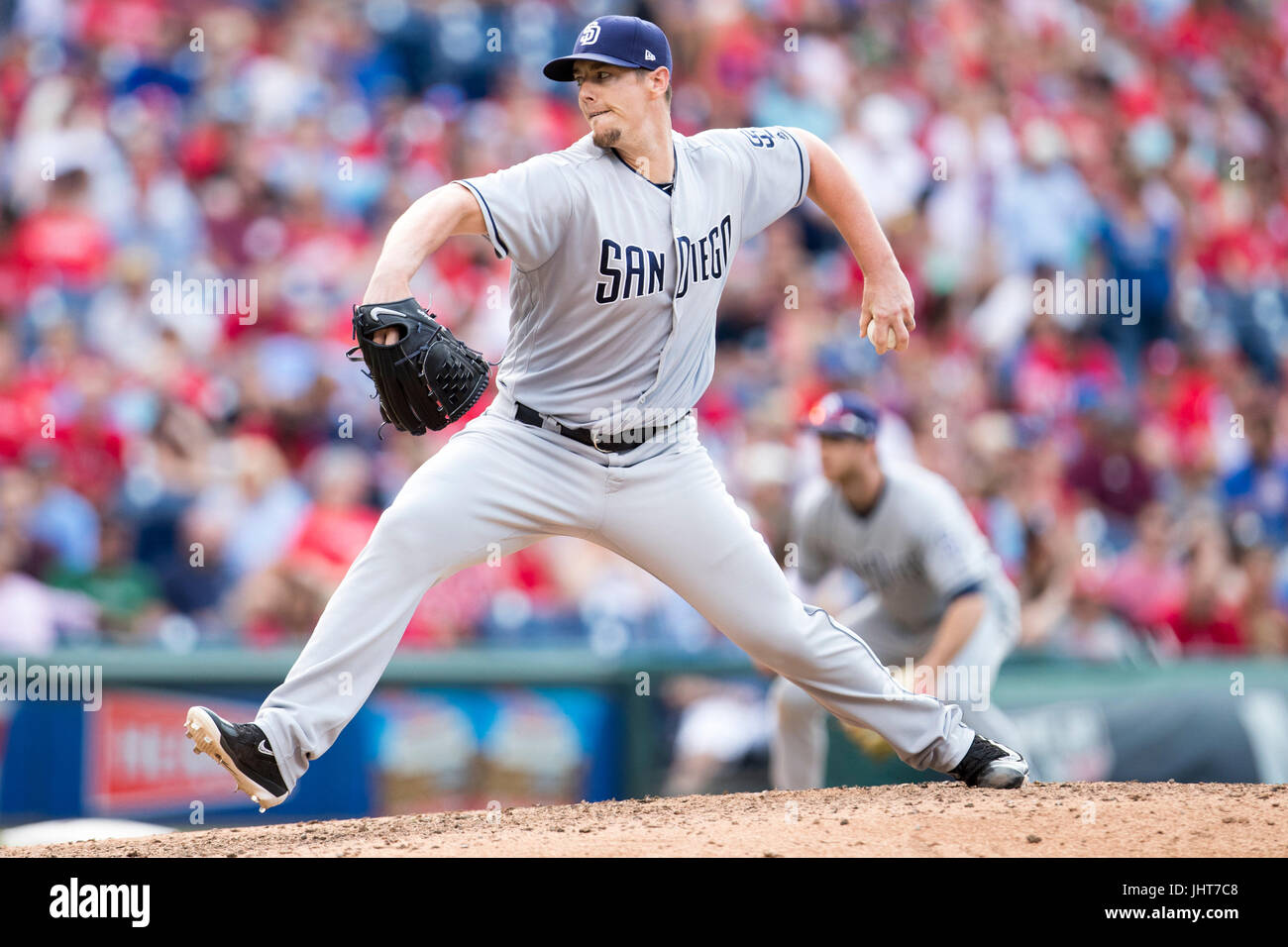 Philadelphia, Pennsylvania, USA. 8th July, 2017. San Diego Padres ...