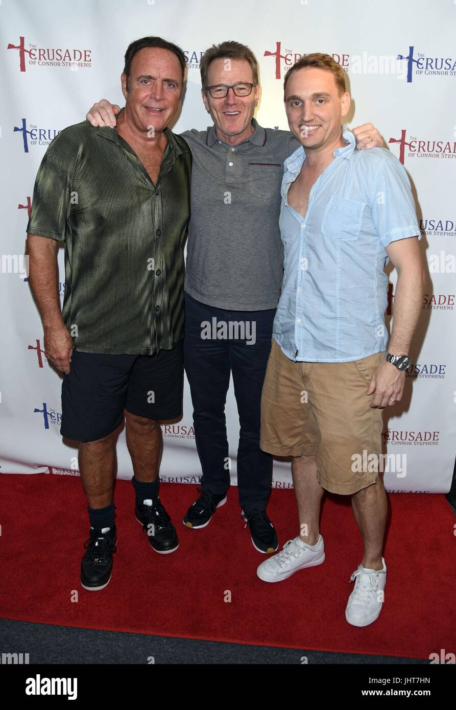 New York, NY, USA. 15th July, 2017. James Kiberd, Bryan Cranston, Ben ...