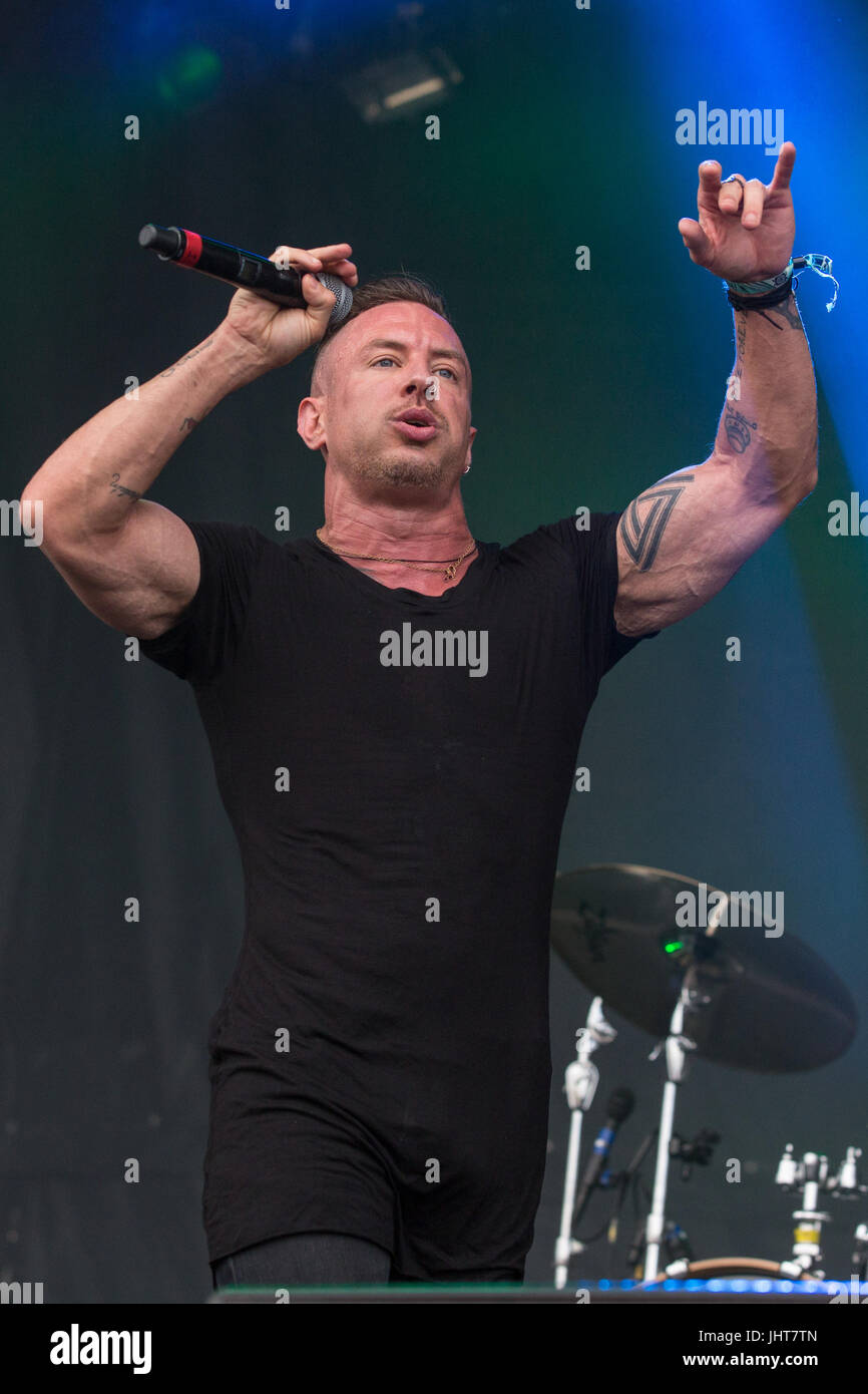 Bridgeview, Illinois, USA. 14th July, 2017. GREG PUCIATO of The ...