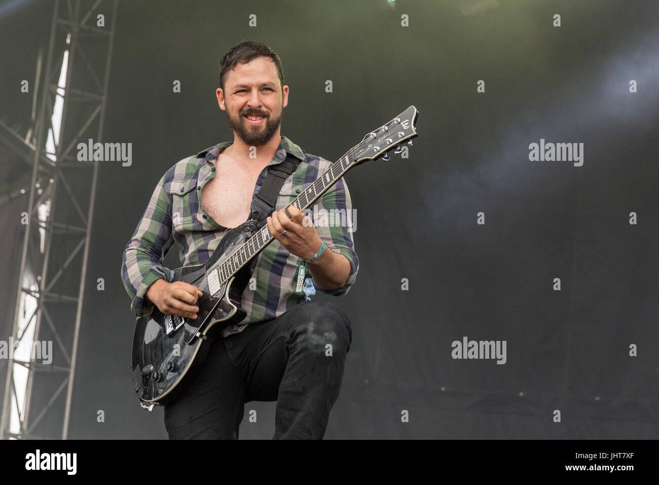 Bridgeview, Illinois, USA. 14th July, 2017. BEN WEINMAN of The ...