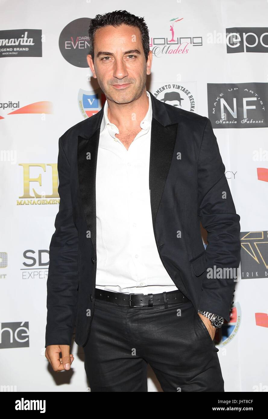 Local Caption *** Trecase (Na) White Party In the photo Matteo Viviani ...