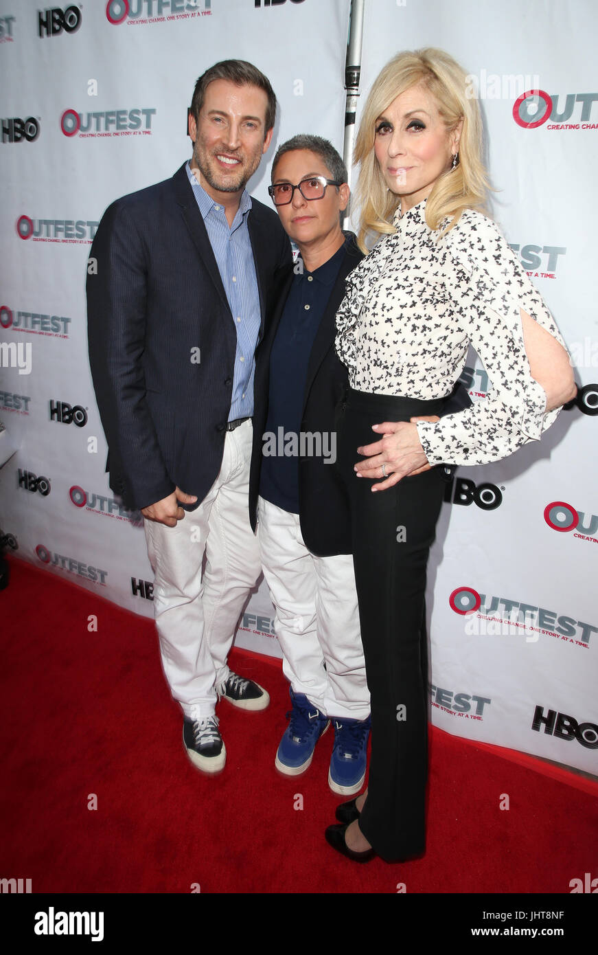 West Hollywood, USA. 15th July, 2017. Christopher Racster, Jill Soloway ...