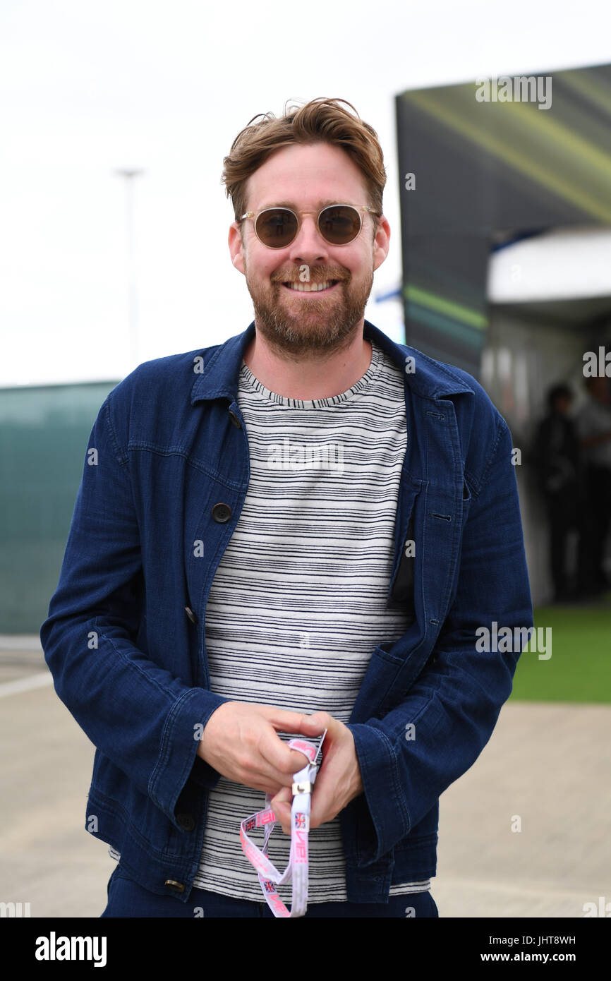 Silverstone Race Circuit, UK. Sunday 16th July 2017. Ricky Wilson, lead ...