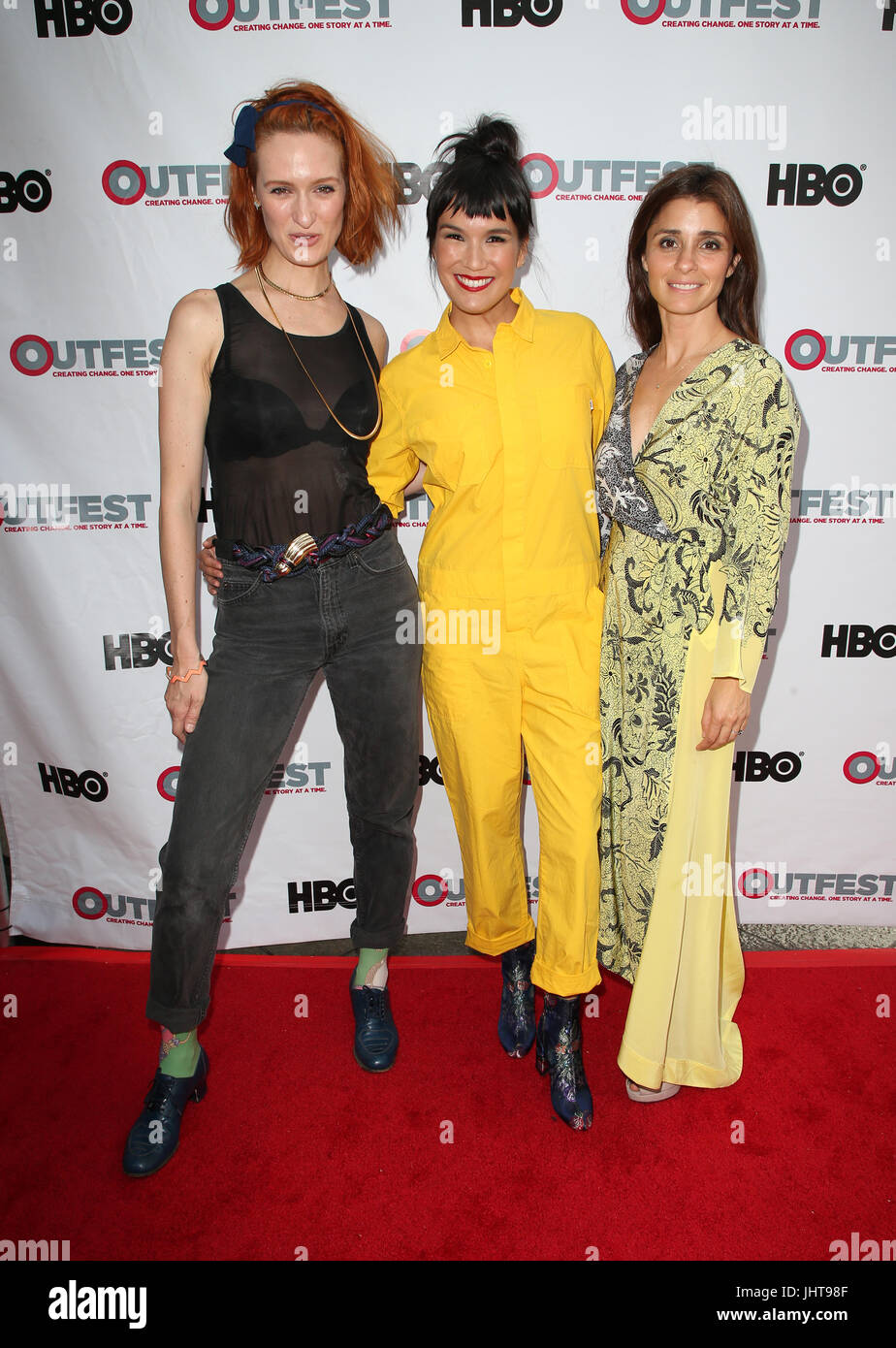 West Hollywood, CA, USA. 15th July, 2017. Breeda Wool, Zoe Chao, Shiri ...