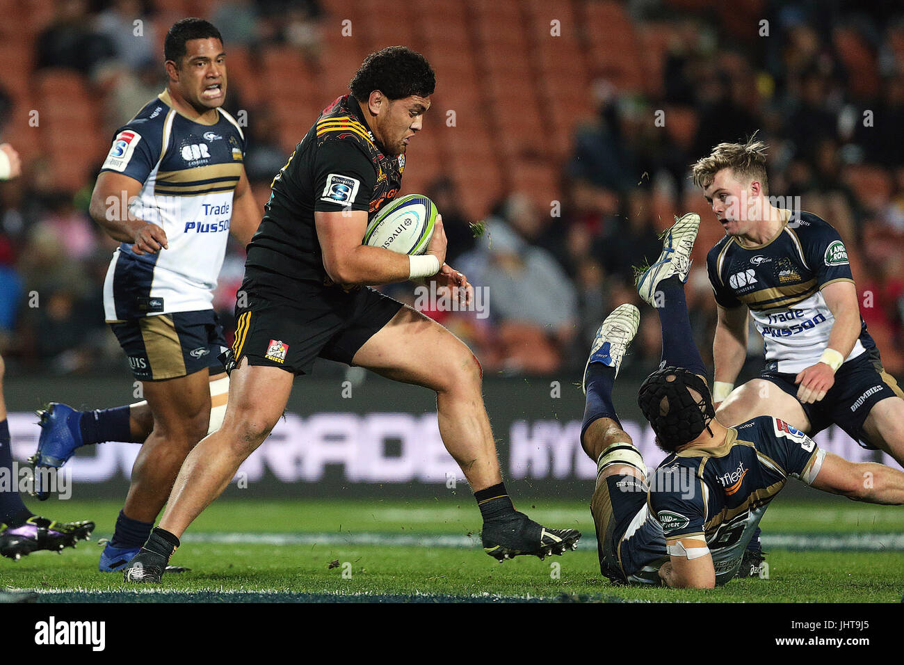 Jul 15th 2017, FMG Stadium, Waikato, New Zealand; Super Rugby; Chiefs ...