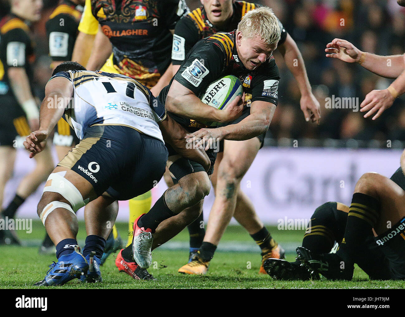 Jul 15th 2017, FMG Stadium, Waikato, New Zealand; Super Rugby; Chiefs ...
