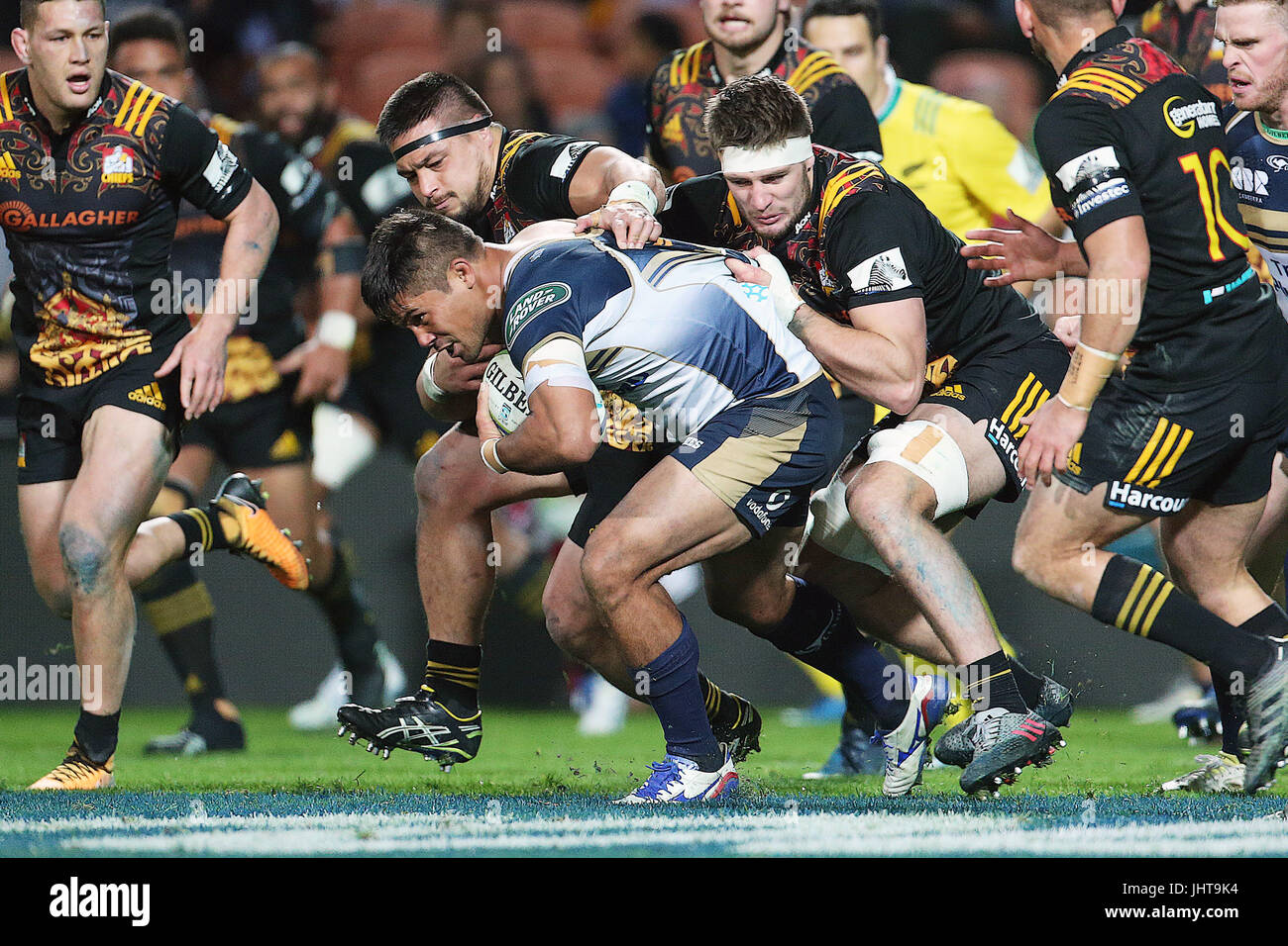 Jul 15th 2017, FMG Stadium, Waikato, New Zealand; Super Rugby; Chiefs ...