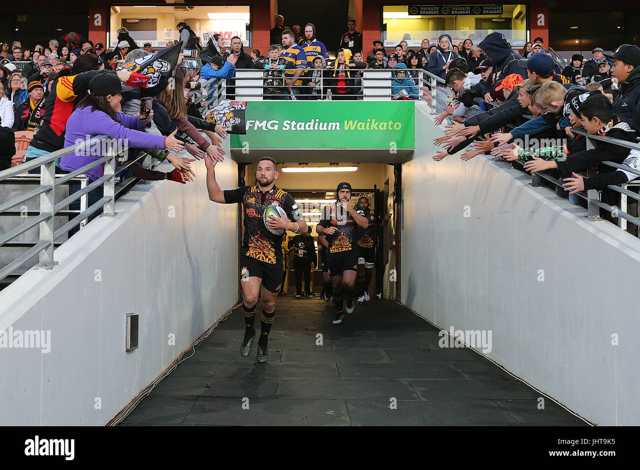 Jul 15th 2017, FMG Stadium, Waikato, New Zealand; Super Rugby; Chiefs ...