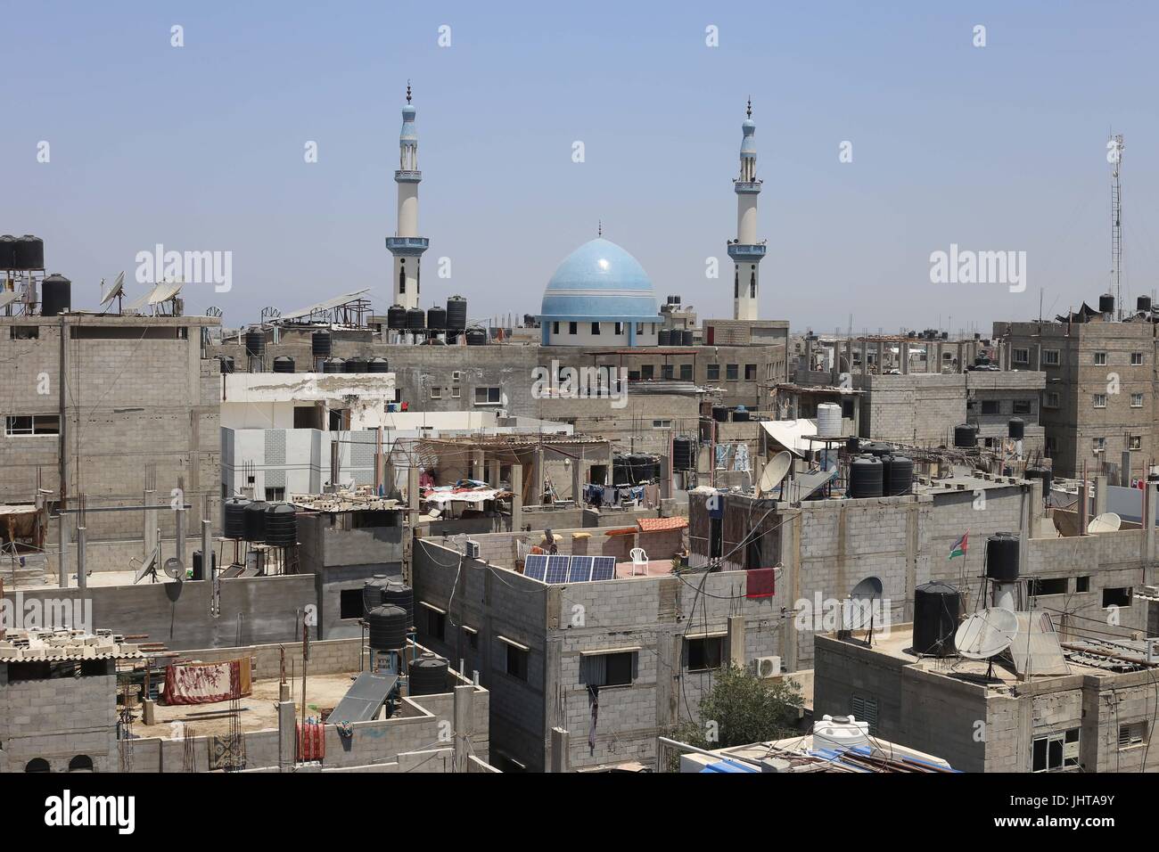 Gaza City, The Gaza Strip, Palestine. 16th July, 2017. A general view ...