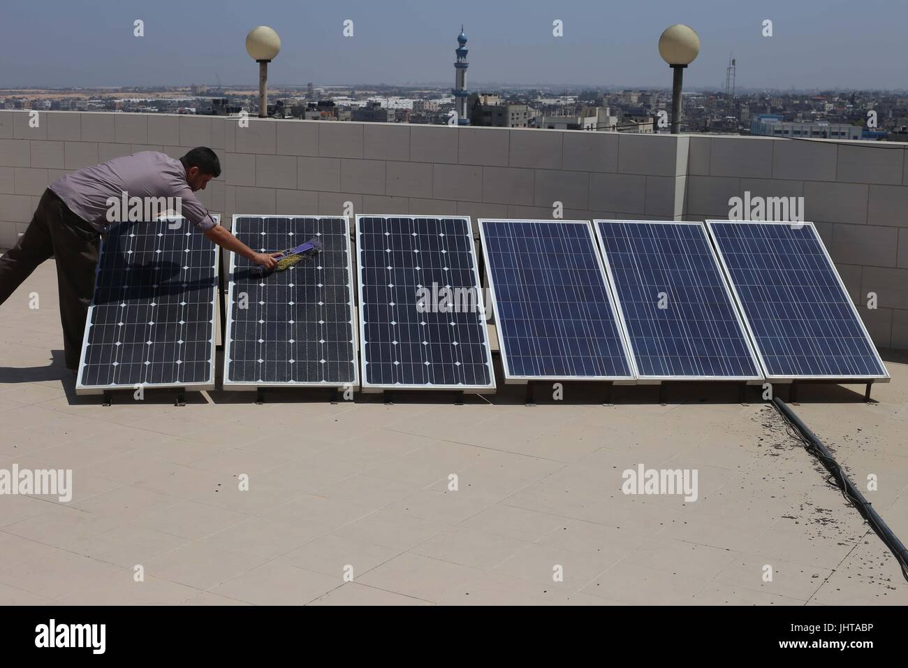 Gaza City, The Gaza Strip, Palestine. 16th July, 2017. A general view ...