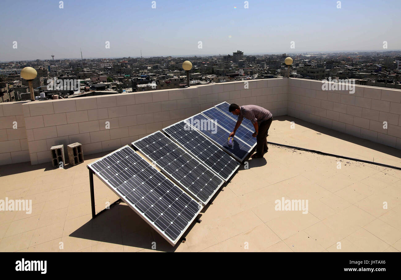 Gaza City, The Gaza Strip, Palestine. 16th July, 2017. A general view ...