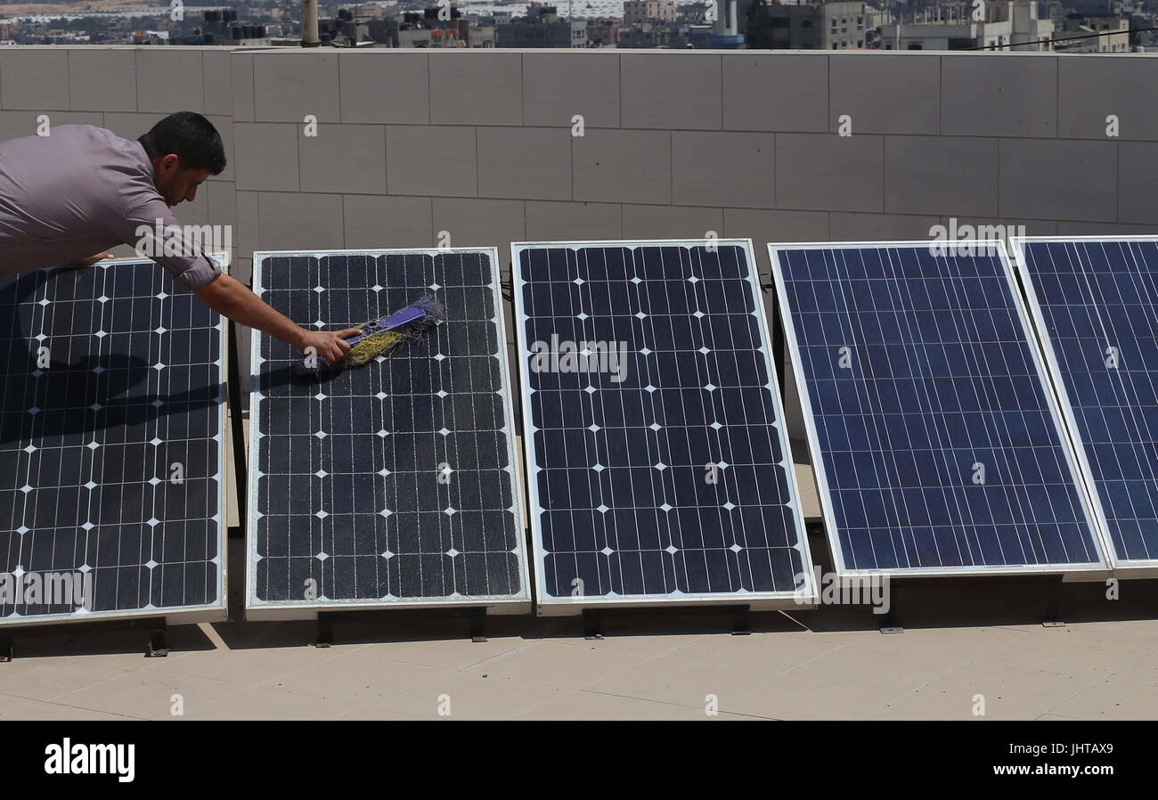 Gaza City, The Gaza Strip, Palestine. 16th July, 2017. A general view ...