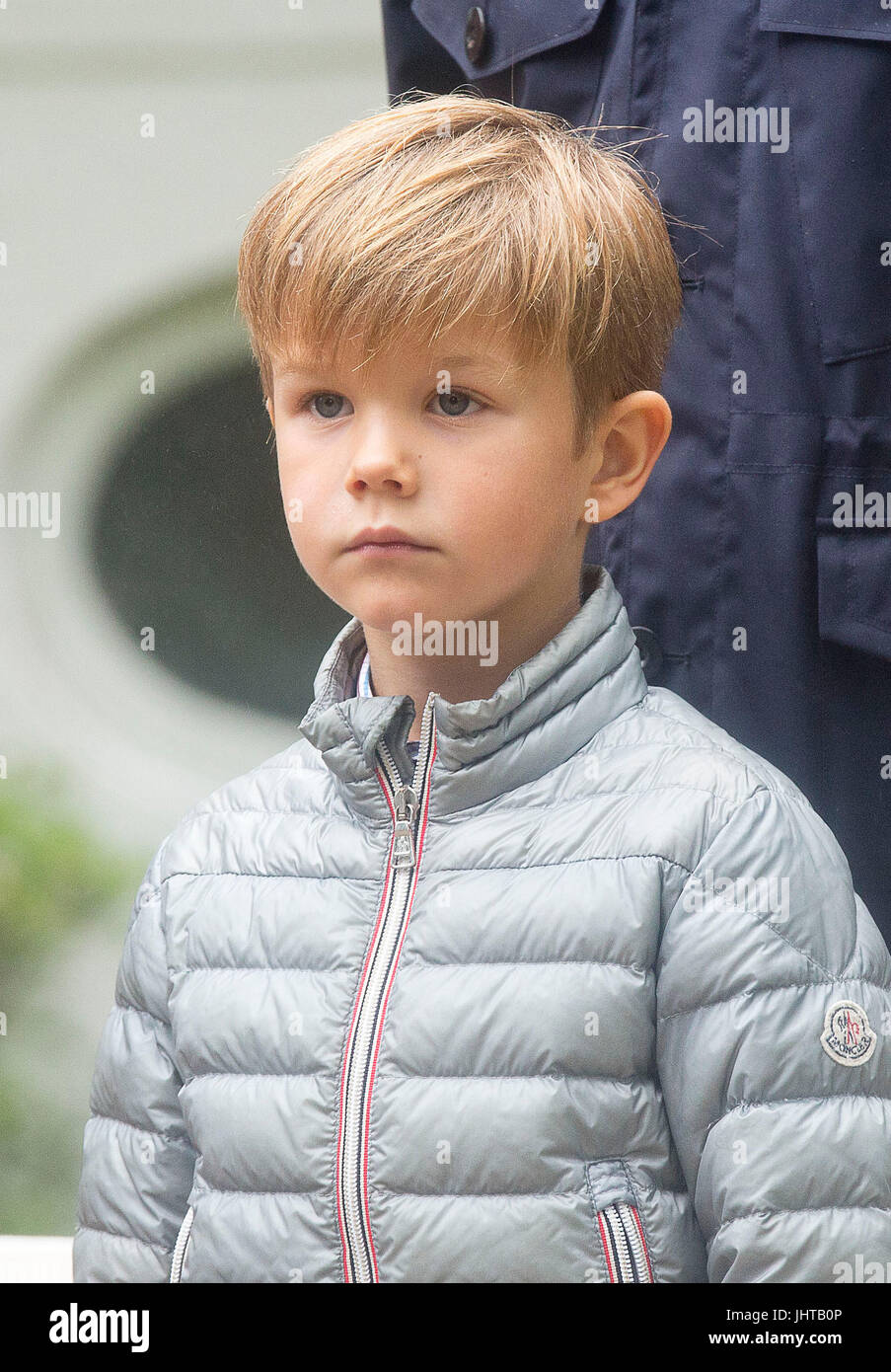 Grasten Palace, Denmark. 16th July, 2017. Prince Vincent of Denmark at ...