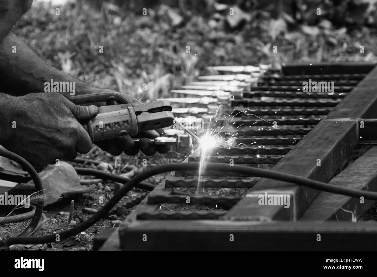 Business people hard working Black and White Stock Photos & Images - Alamy