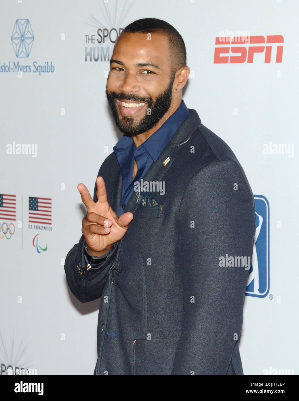 Omari Hardwick attends 3rd Annual Sports Humanitarian Year Awards LA LIVE’S Novo Los Angeles ...