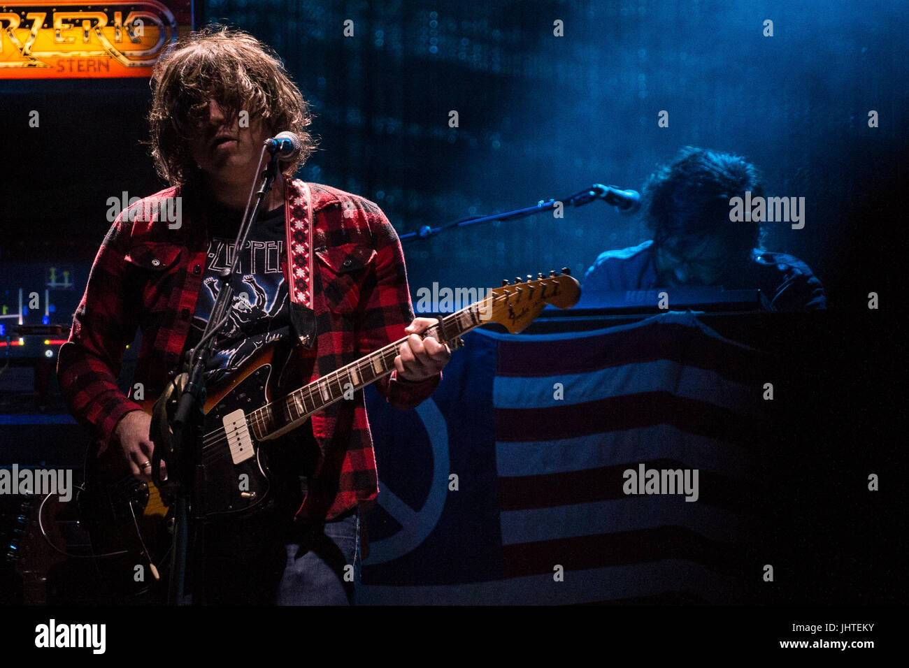 Ryan Adams performs Day One Sloss Fest Birmingham,Alabama Stock Photo ...