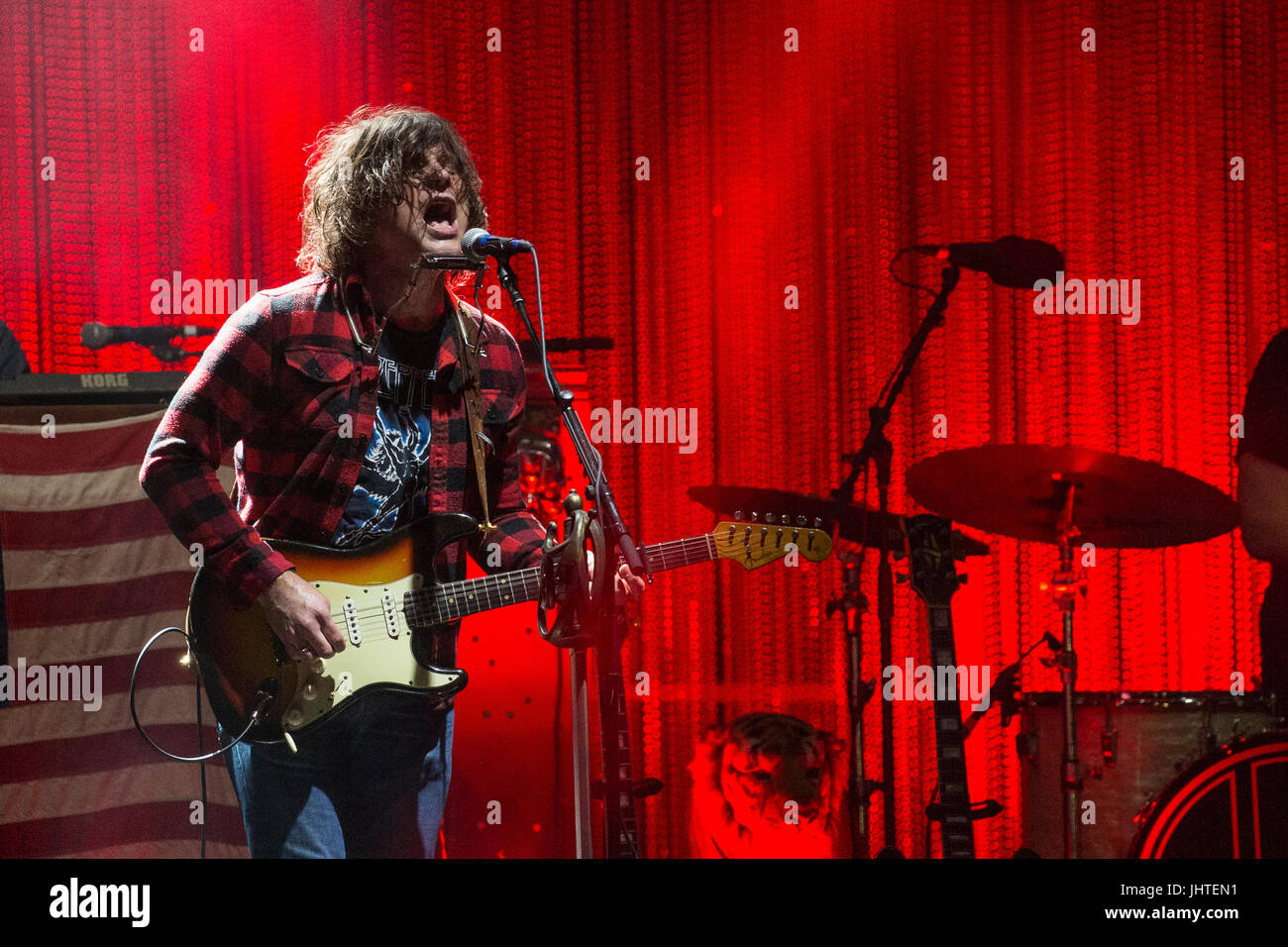 Ryan Adams performs Day One Sloss Fest Birmingham,Alabama Stock Photo ...