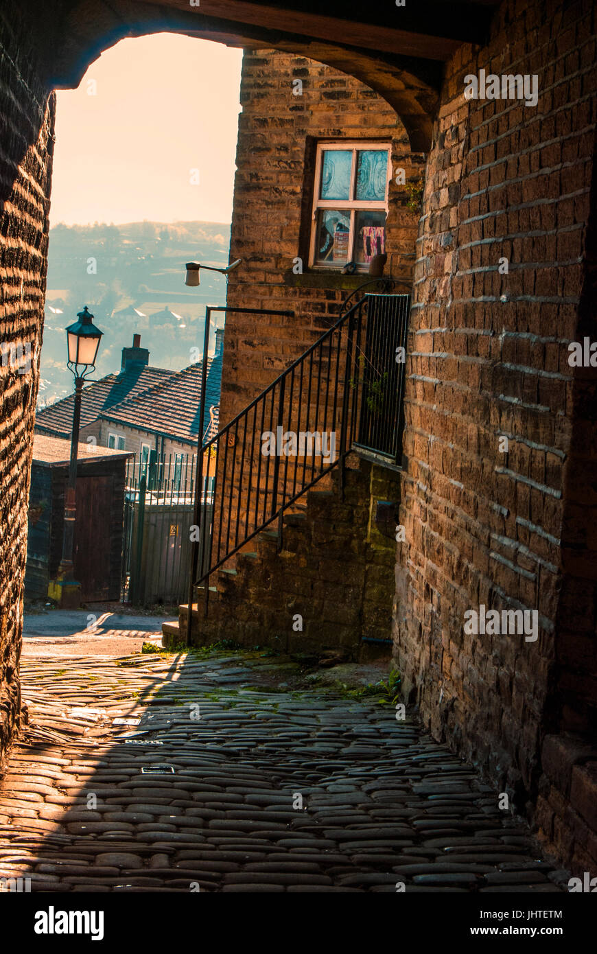 Alley way haworth hi-res stock photography and images - Alamy
