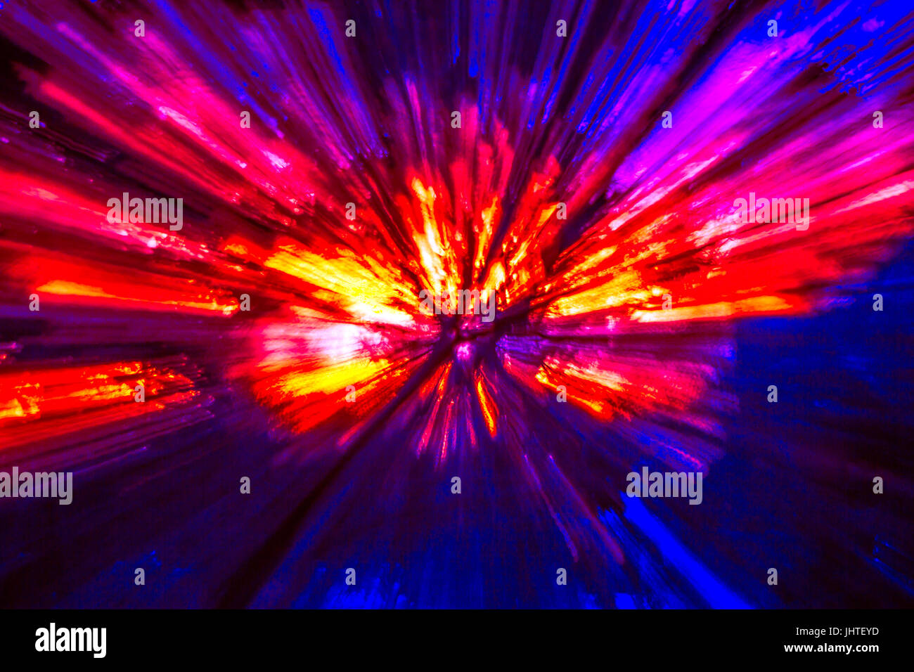 Creative abstract artistic background reminding of a burst full of ...