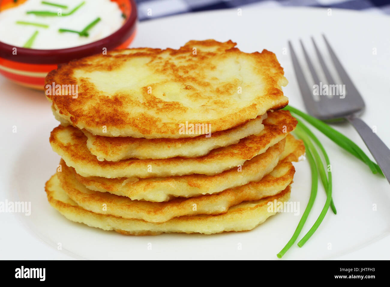 Polish potato fritters hi-res stock photography and images - Alamy