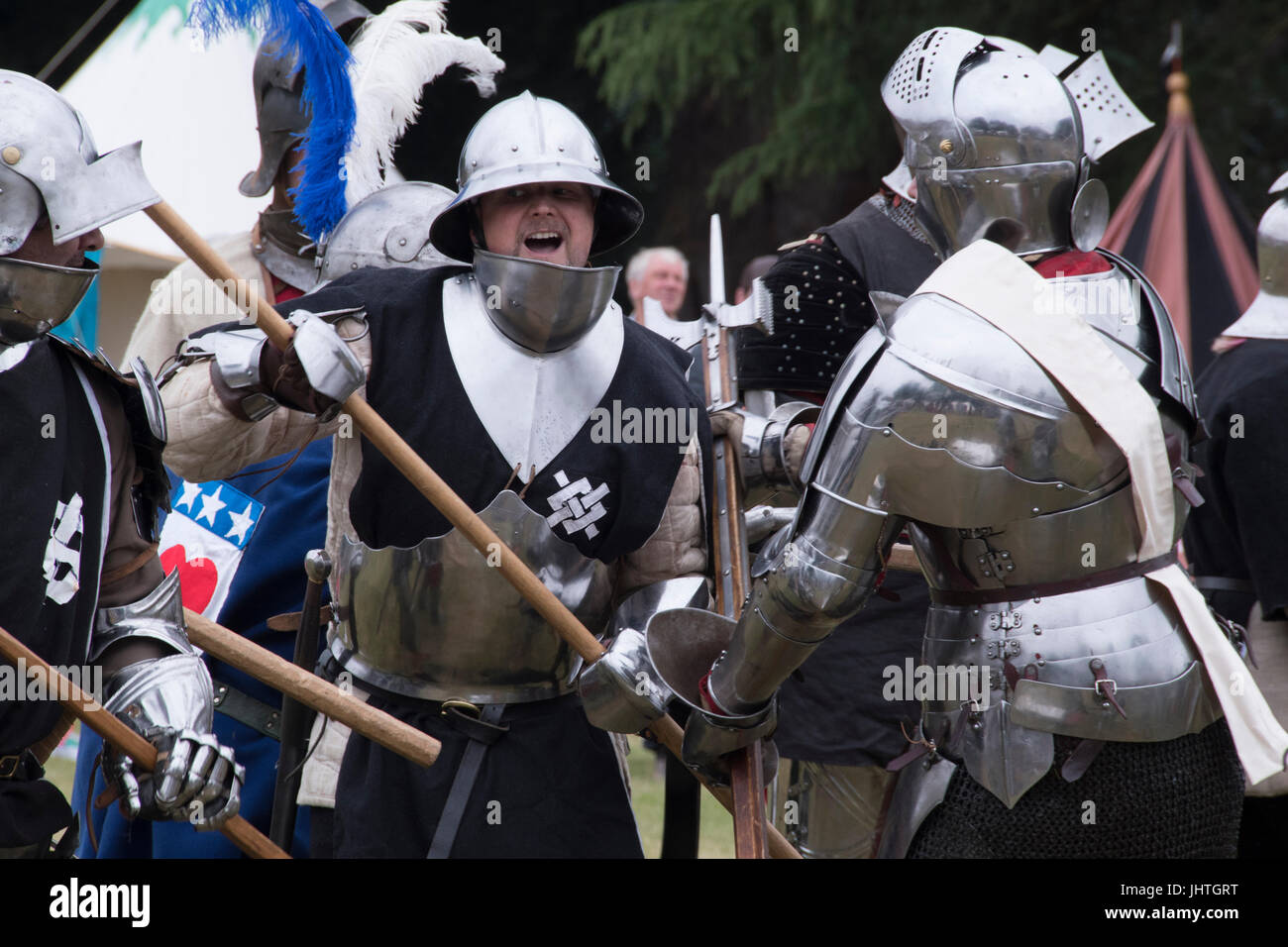 The Medieval Battle of Northampton and Tournament 2017 DELAPRE PARK ...