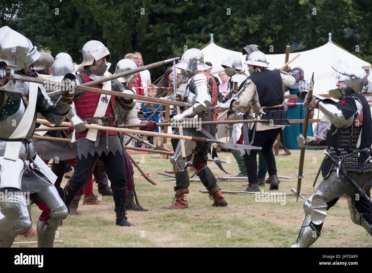 The Medieval Battle of Northampton and Tournament 2017 DELAPRE PARK ...