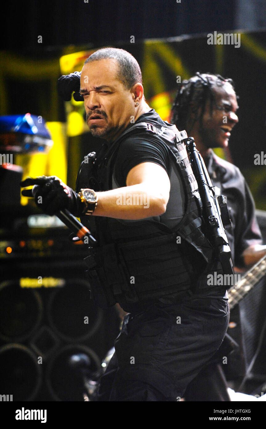 Ice T Body Count perform Vans Warped Tour 15th Anniversary Celebration ...
