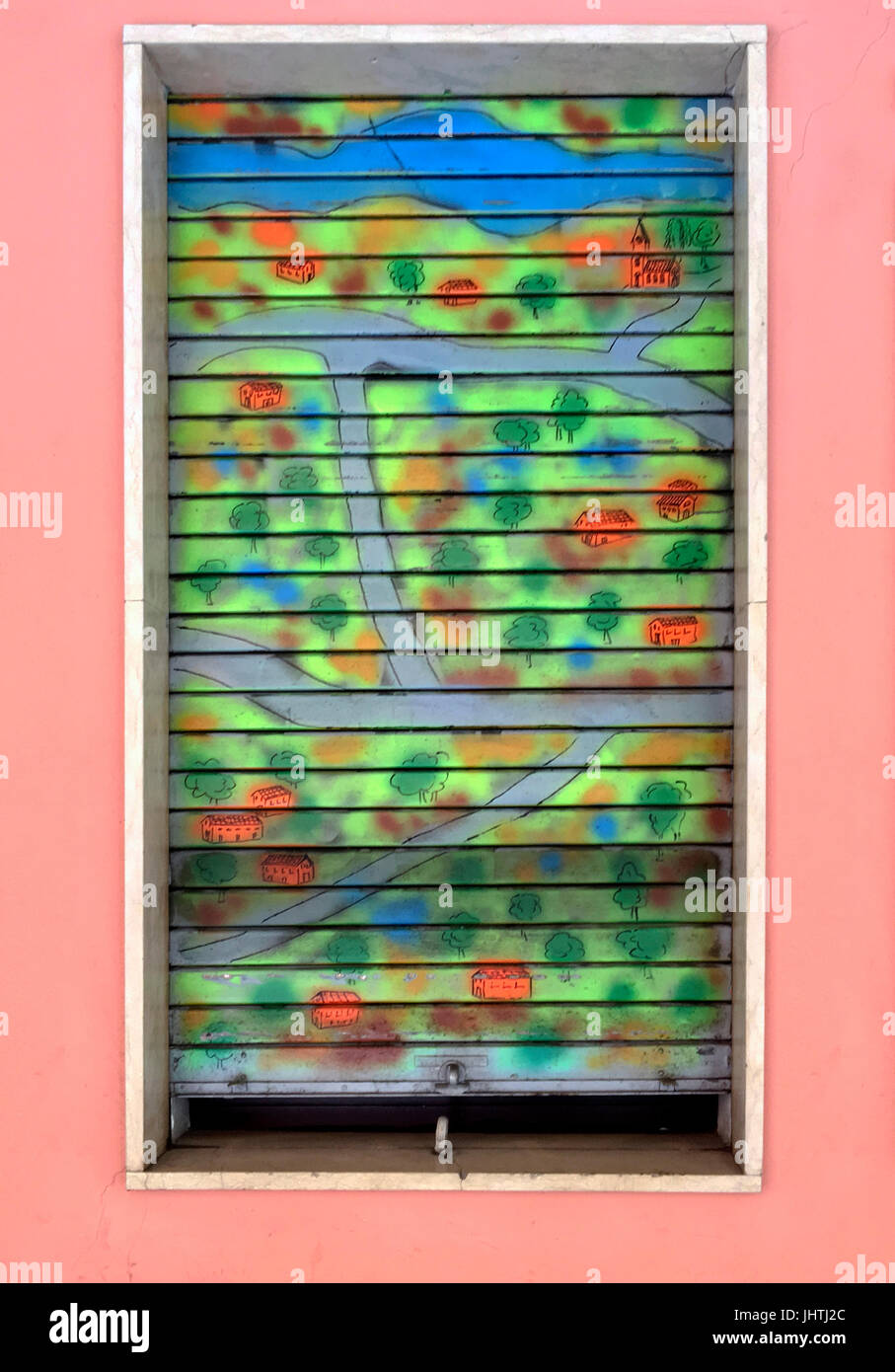 Roll shutters hi-res stock photography and images - Alamy