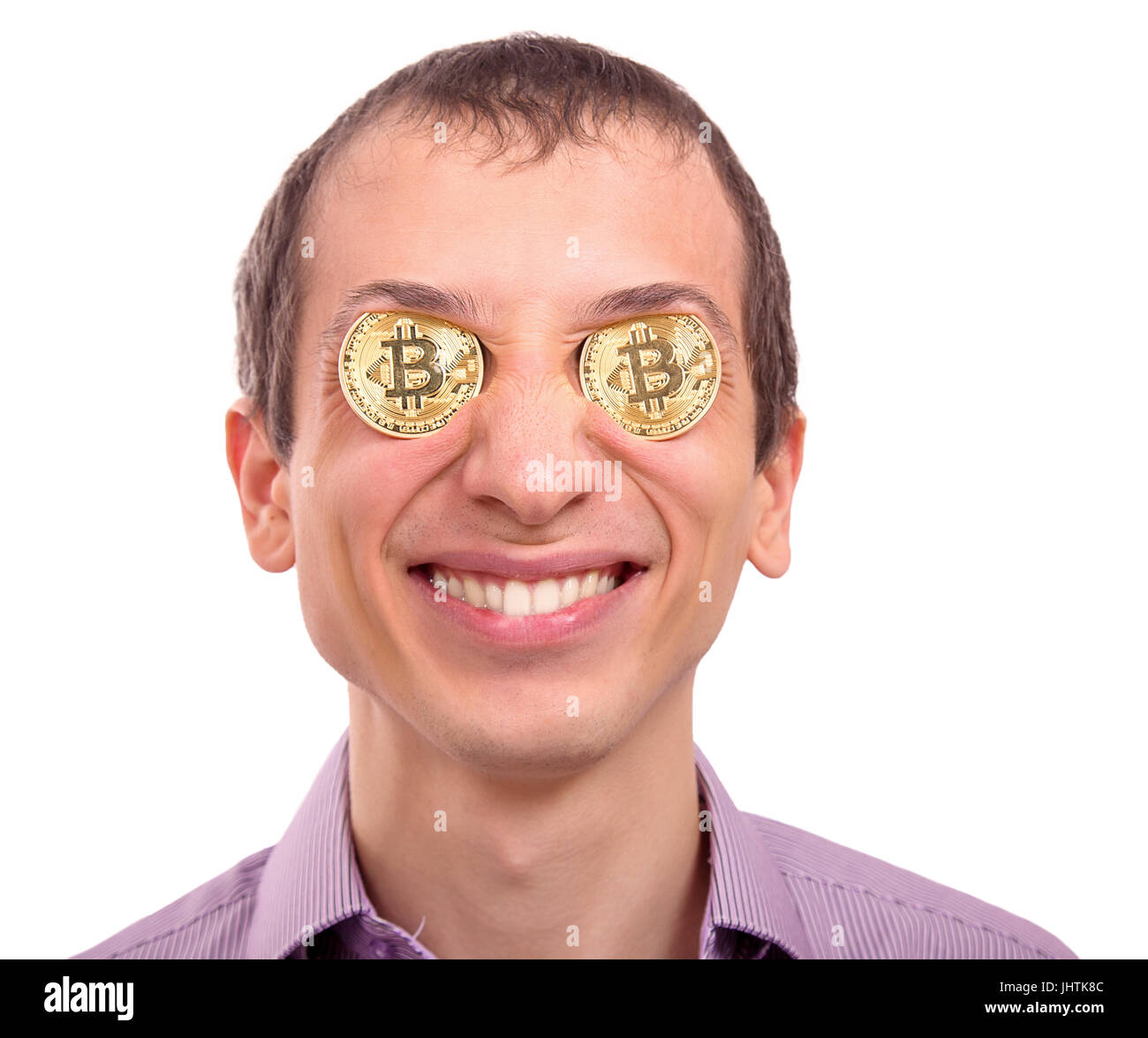 Bitcoin eyes hi-res stock photography and images - Alamy
