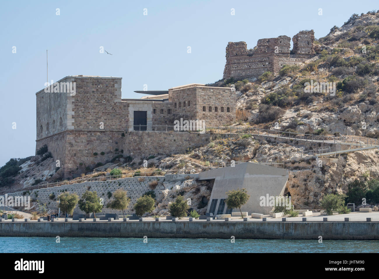 Fuerte de Navidad, Christmas fort at the entrance to the harbour in ...