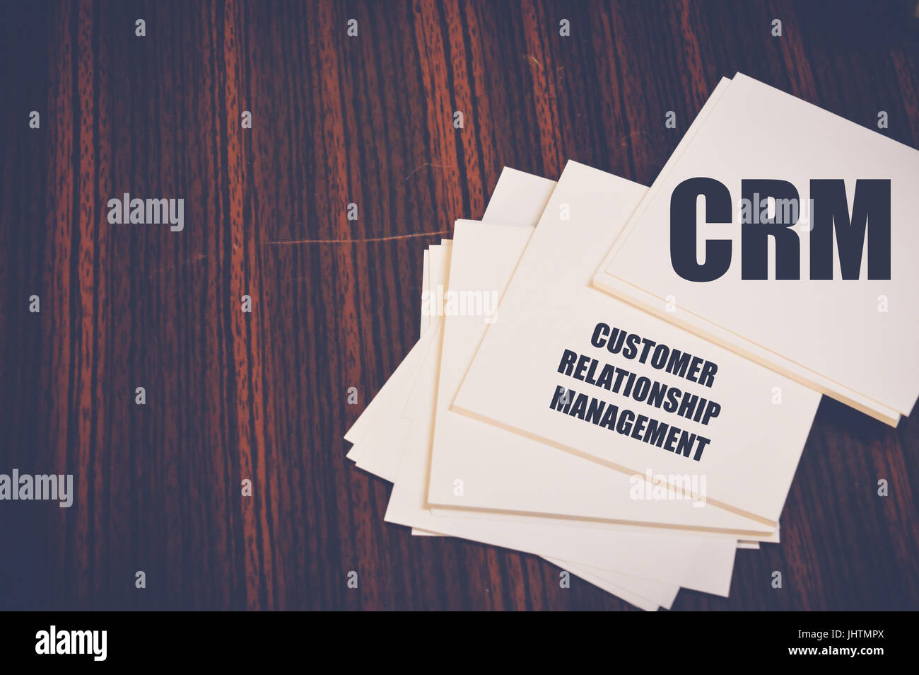 Crm technology word hi-res stock photography and images - Alamy