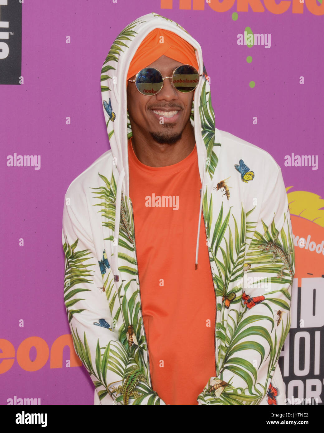 Nick Cannon attends 2017 Nickelodeon Kids' Choice Sports Awards Pauley ...