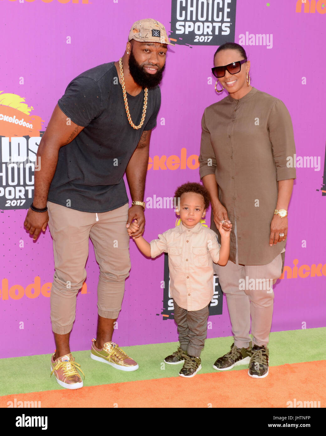 Chris Vincent attends 2017 Nickelodeon Kids' Choice Sports Awards ...