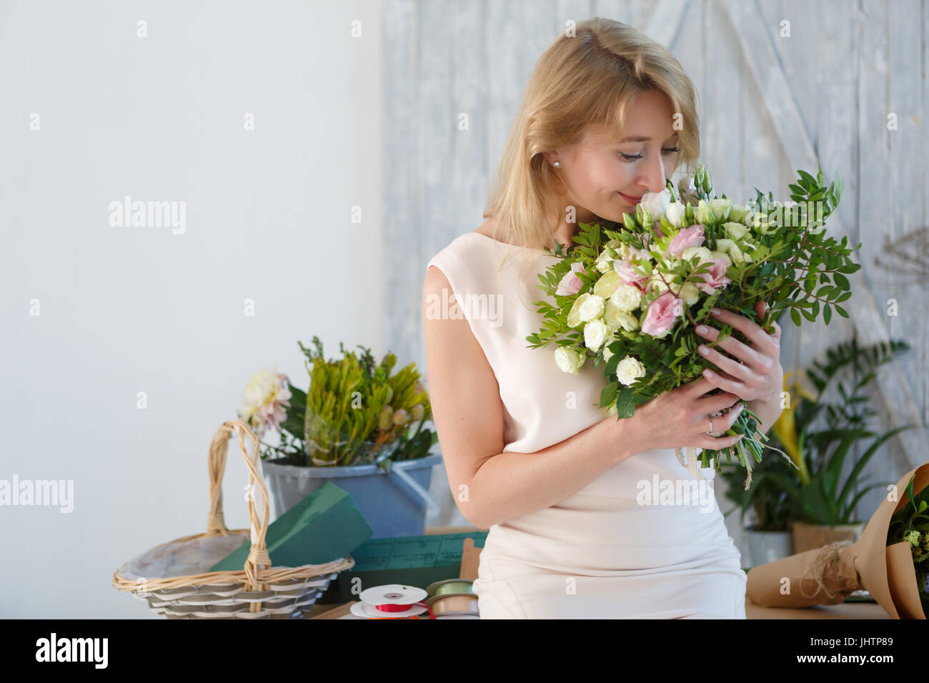 Delicate photo of beautiful girl Stock Photo - Alamy