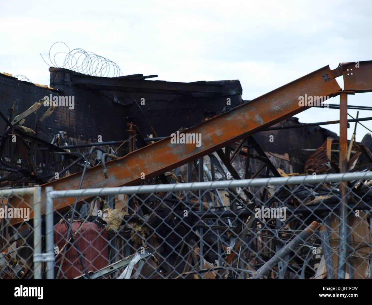 Strip mall fire hi-res stock photography and images - Alamy
