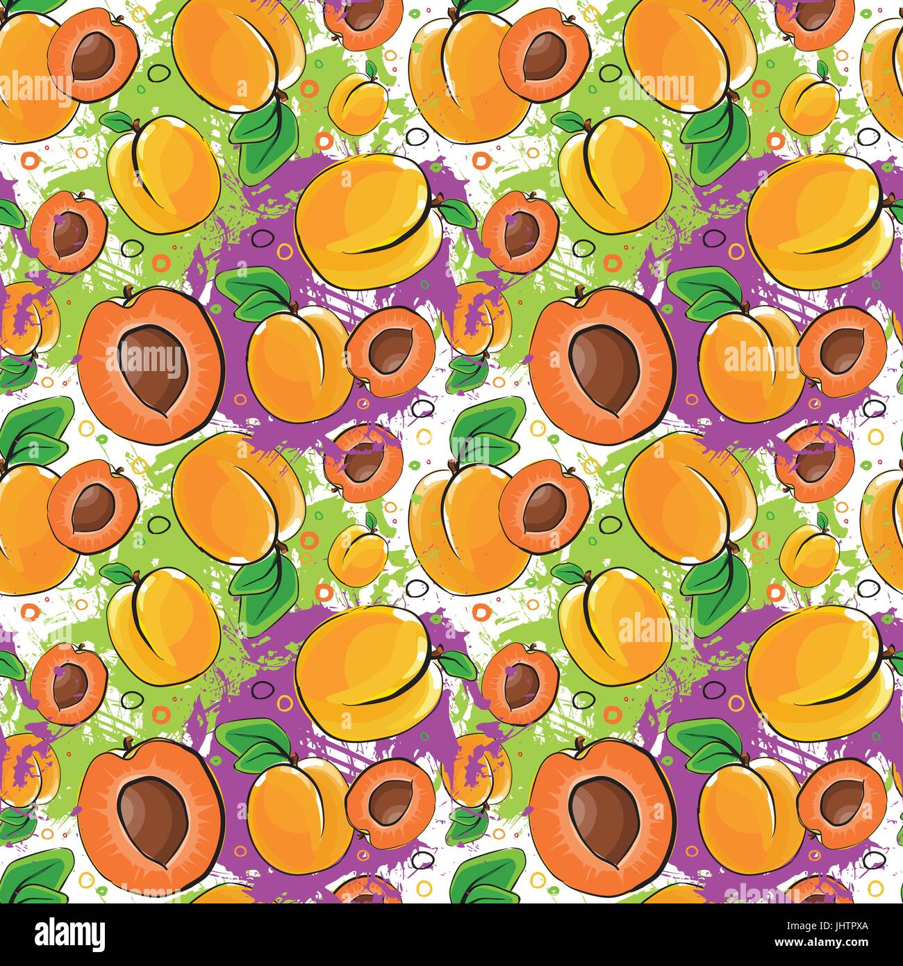 Apricot color background Stock Vector Images - Alamy