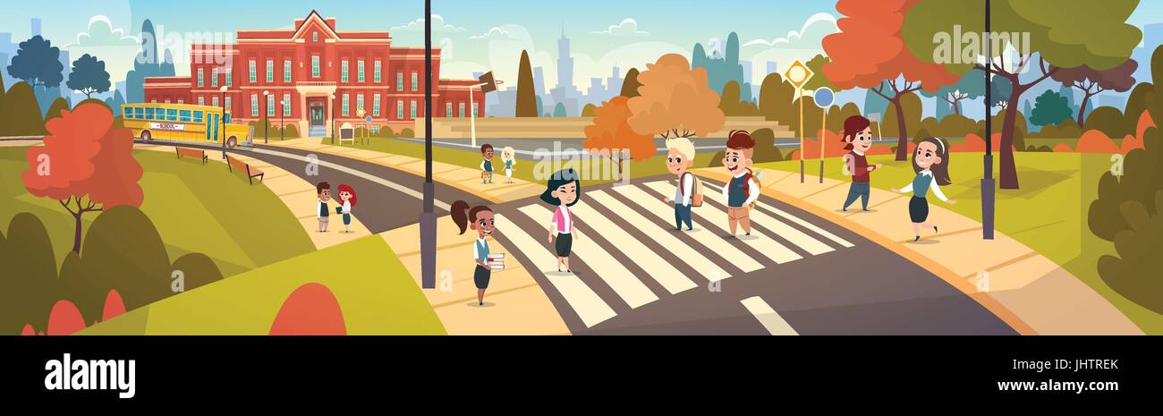 Group african american students Stock Vector Images - Alamy