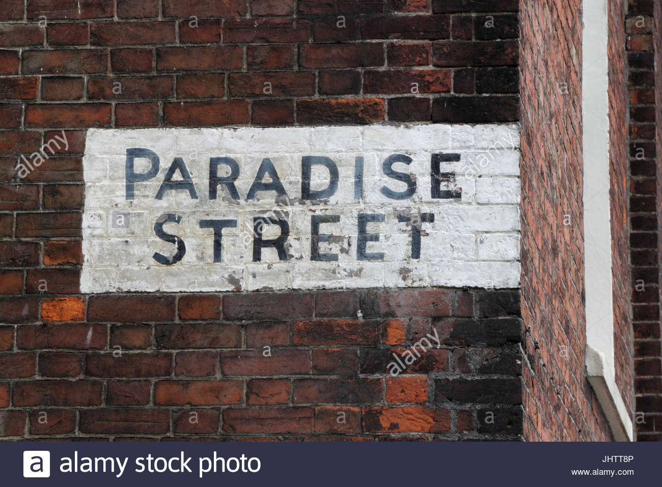 Sign Street Name Painted High Resolution Stock Photography and Images ...