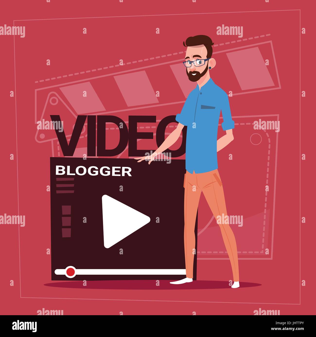 Over blog Stock Vector Images - Alamy