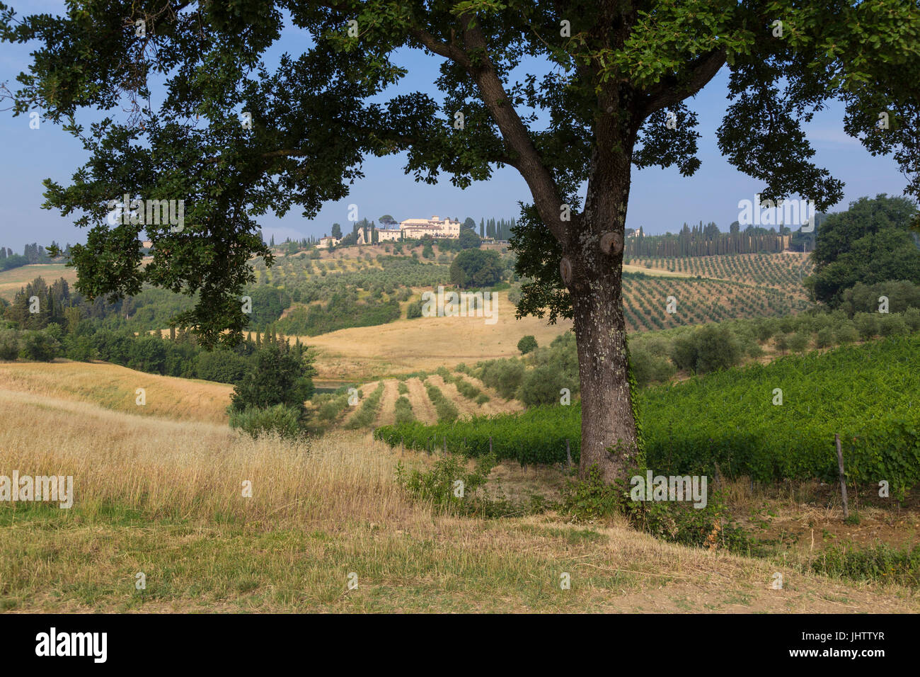 Beautiful summer italian tuscany hi-res stock photography and images ...