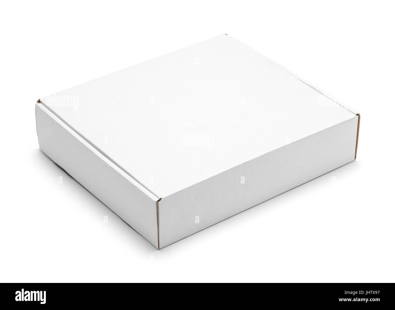 Open white blank carton Cut Out Stock Images & Pictures - Alamy