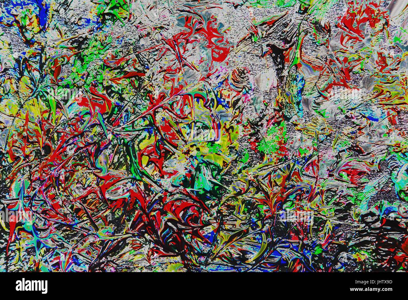 German abstract art by Alfred Georg Sonsalla Stock Photo - Alamy