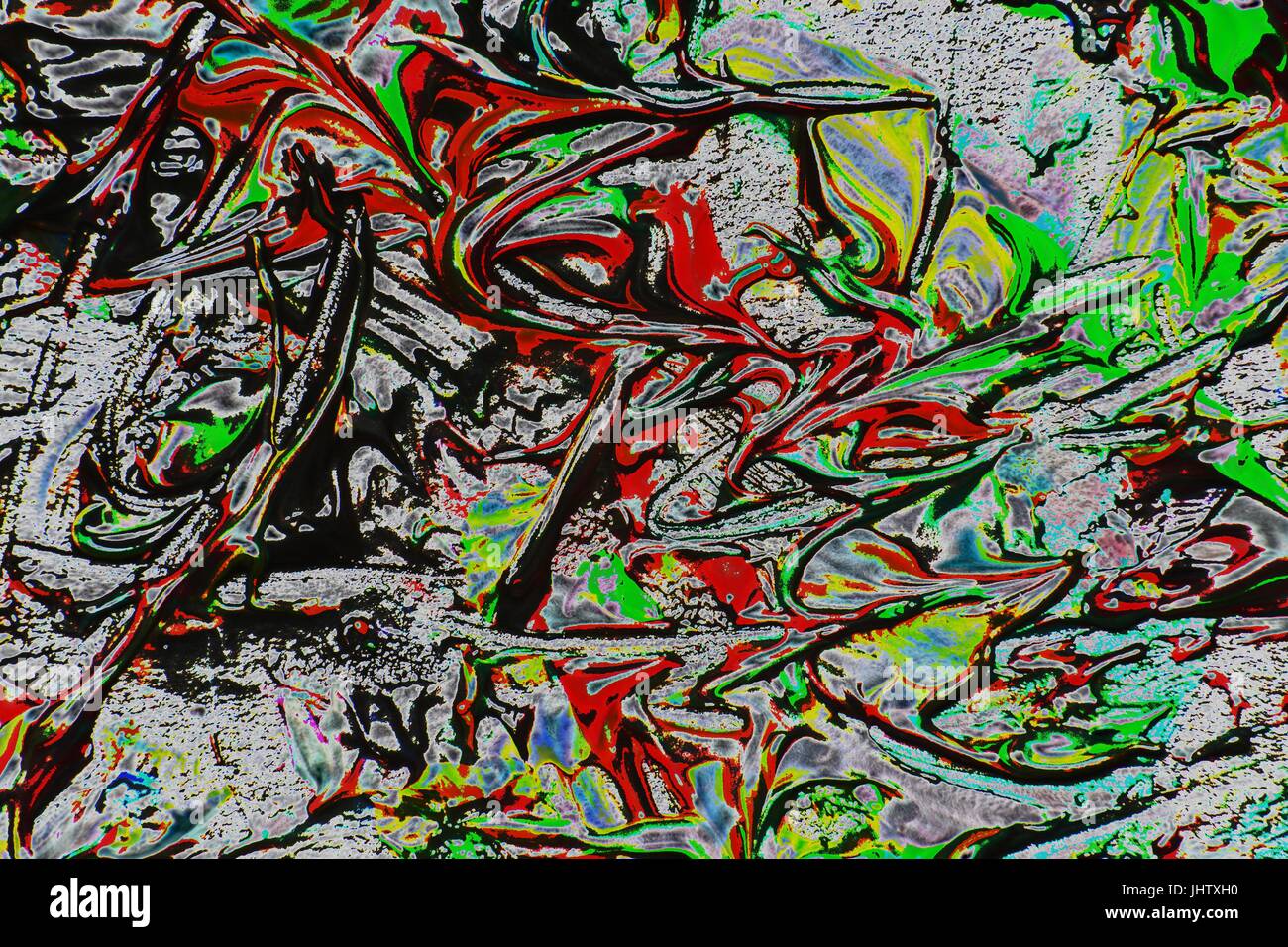 German abstract art by Alfred Georg Sonsalla Stock Photo - Alamy