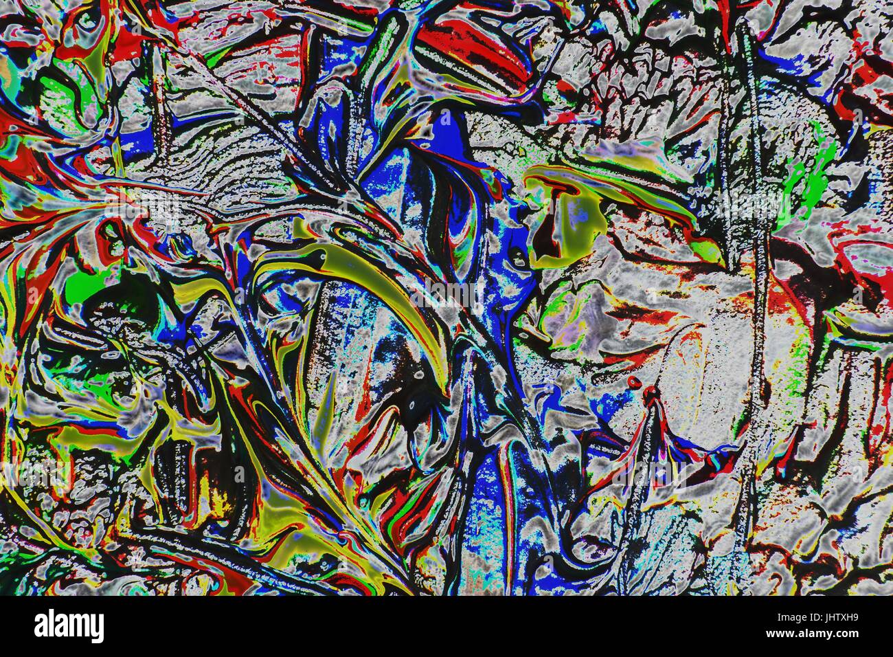 German abstract art by Alfred Georg Sonsalla Stock Photo - Alamy
