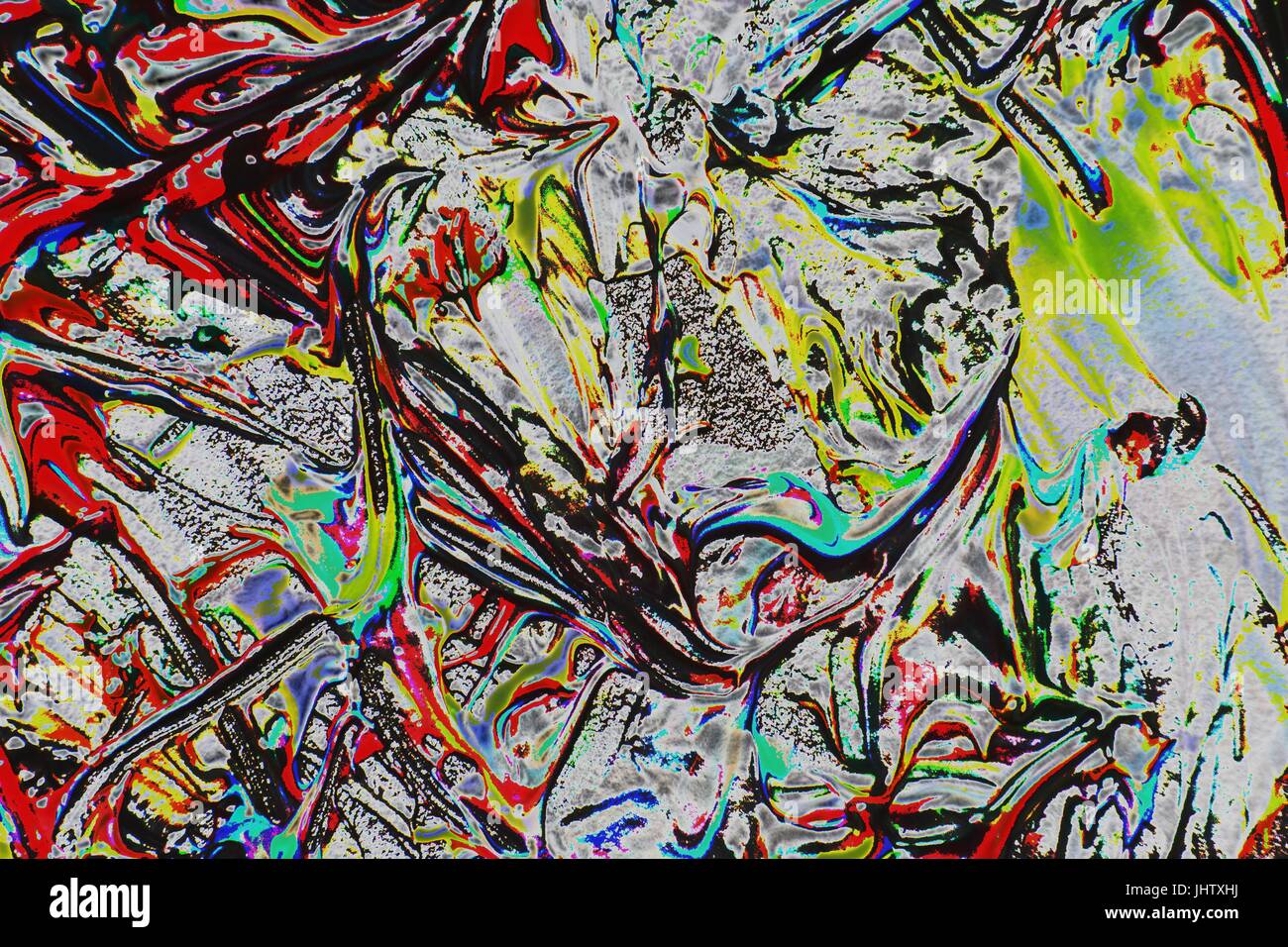 German abstract art by Alfred Georg Sonsalla Stock Photo - Alamy