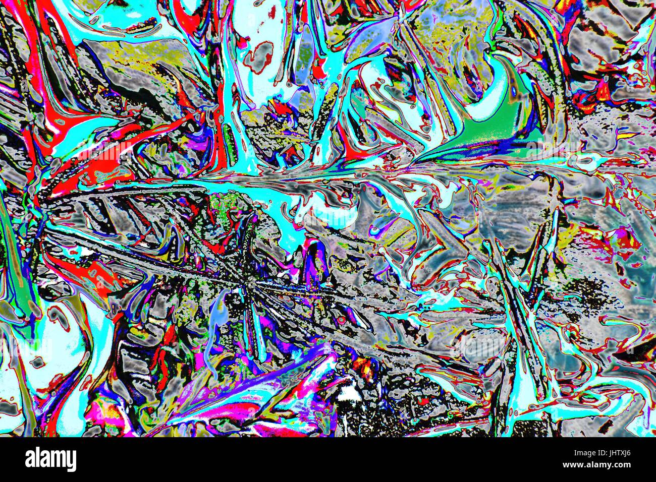 German abstract art by Alfred Georg Sonsalla Stock Photo - Alamy