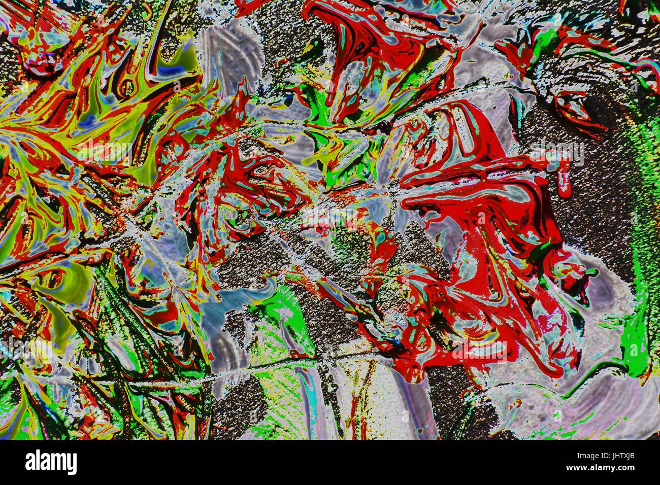 German abstract art by Alfred Georg Sonsalla Stock Photo - Alamy