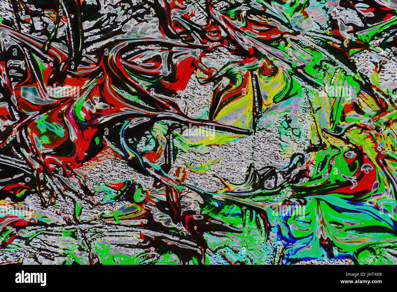 German abstract art by Alfred Georg Sonsalla Stock Photo - Alamy