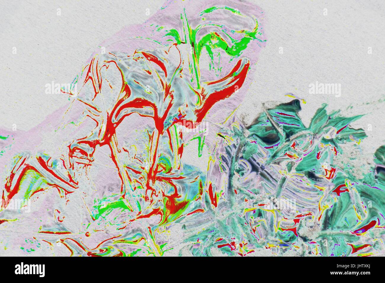 German abstract art by Alfred Georg Sonsalla Stock Photo - Alamy